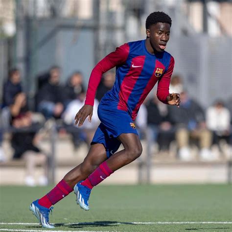 Ebrima Tunkaras Future In Focus As Agent Meets Barcelona President