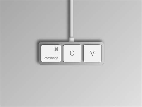 苹果复制粘贴制作，苹果键盘设计理念案例 17素材网