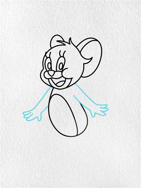 Draw Jerry Mouse Helloartsy