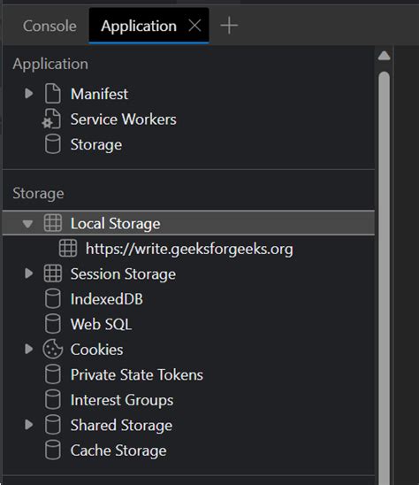How To View And Edit Local Storage In Microsoft Edge Browser GeeksforGeeks