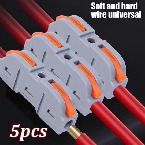 Quick Splicing Multiplex Butt Wire Connector Compact Electrical Cable Terminal Block Home Wiring