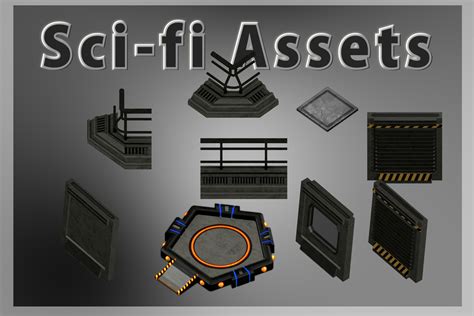 Sci Fi Assets 2d Environments Unity Asset Store
