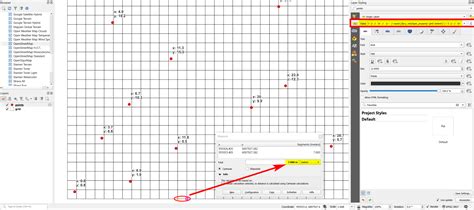 Setting Simple Square Grid As Coordinate System In Qgis Geographic Information Systems Stack