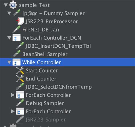 Jmeter How To Use Value Of Variable Holding Integer Value From Jdbc Request In While Loop