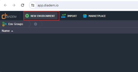 Environment Management From Diadem Express Cloud Dashboard Diadem Technologies Support