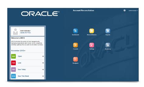Account Reconciliation And Close Epm Cloud Oracle