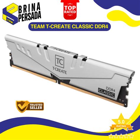 Jual Team T Create Classic 32gb Kit 16gbx2 16gb Kit 8gbx2 Ddr4