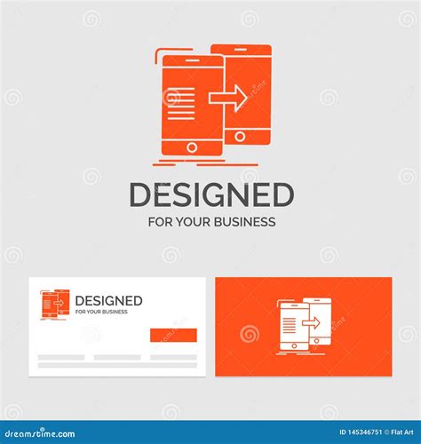 Business Logo Template For Data Sharing Sync Synchronization
