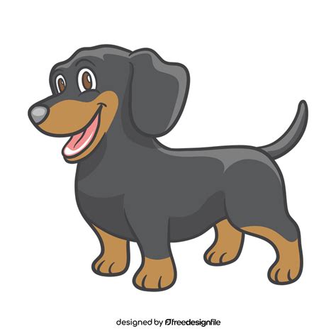 Dachshund Clipart Vector Free Download