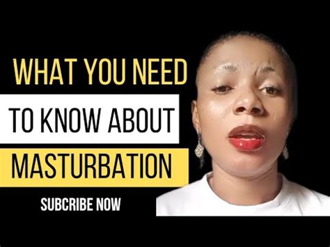 What S Really Behind Masturbation Sexeducation Youtube