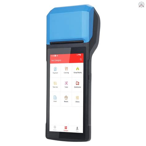 Handheld Android POS PDA Terminal Support D Barcode Scanner D Barcode Scanning G BT