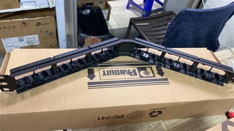 Jual Panduit CPPLA24WBLY Angled 24 Port Patch Panel Black Jakarta Pusat ONLINEMASTER