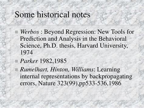Ppt 2806 Neural Computation Multilayer Neural Networks Lecture 4