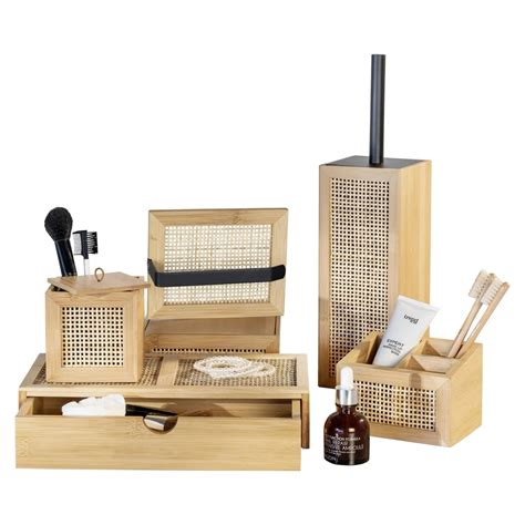 Wenko Badezimmer Organizer Allegre Mit Schublade Bambus Braun Kaufen