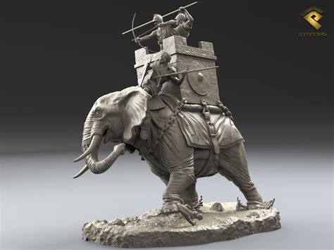 75mm War Africa Elephant Raphia Battle Part2 Rpmodels