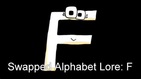 Swapped Alphabet Lore F Youtube