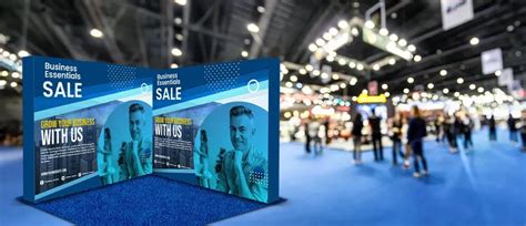 Booth Display Backdrops Instahibit Portable 10x8ft Tradeshow Booth