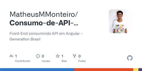 GitHub MatheusMMonteiro Consumo De API Angular Front End Consumindo API Em Angular
