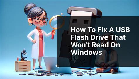Solved How To Fix A Flash Drive That Won T Read On Windows