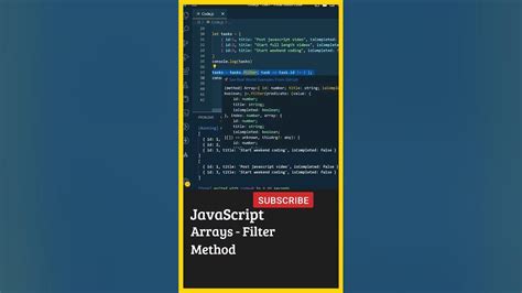 delete array element filter javascript javascript in telugu