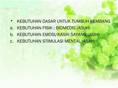 Ppt Konsep Tumbuh Kembang Anak | PPT