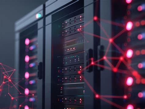 Network Connecting Servers In Data Center For Cloud Computing Premium