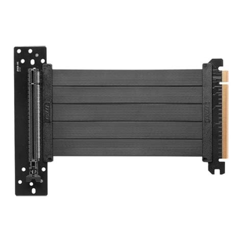 Msi Mpg Pcie 40 140mm Extension Riser Cable Black Ln136903 Mpg Pci E 40 X16 Riser Cable