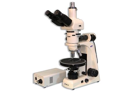 Mt9430l Led Trinocular Polarizing Microscope Meiji Techno America
