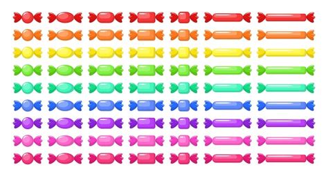 Premium Vector Set Of Vector Isolated Sweets