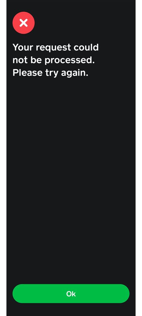 Cash Out Error R Cashapp