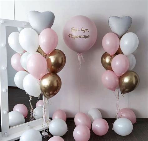 Пин на доске Balloon Гелиевые шары Первые дни рождения Тематические дни рождения