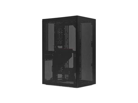 Ssupd Meshroom S V Mini ITX PC Gaming Case High Airflow Perforated Panels Support Slots