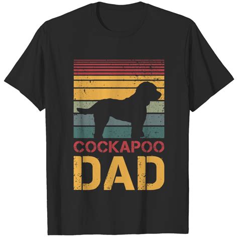 Mens Cockapoo Dad T Shirts Sold By Felinediarrhea Sku 73902905 55