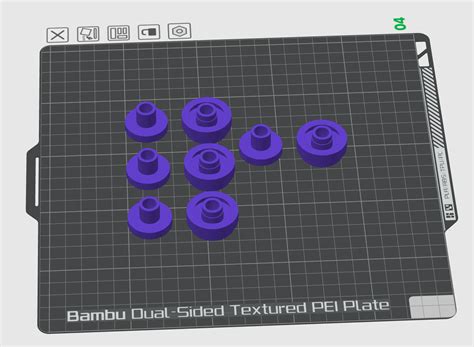 Bambu Lab Tpu Anti Vibration Feet Mounts By Download