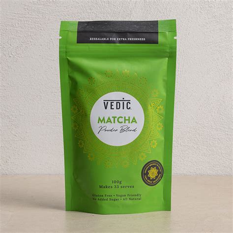 Vedic Matcha Powder Coffee Culture Store