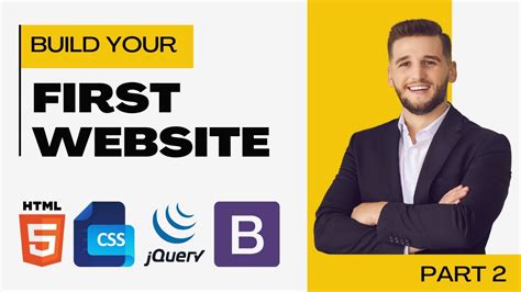 HTML, CSS, jQuery & Bootstrap – Build Your First Website! - YouTube