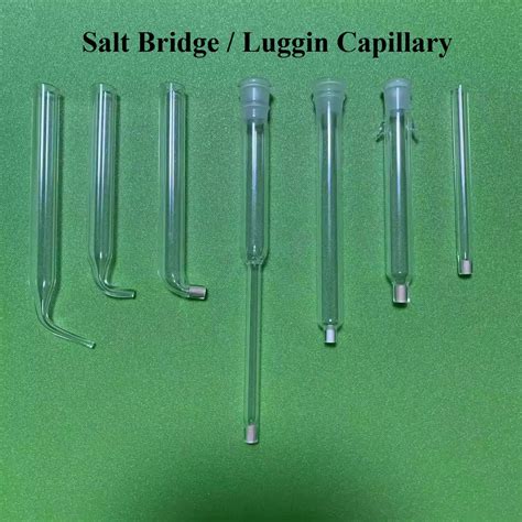 L Type Luggin Capillary And Straight Salt Bridge Tube For
