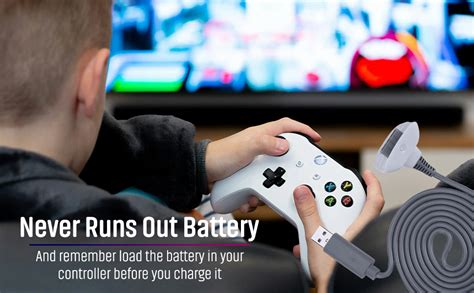 Gamer Gear Xbox 360 Controller Wireless Charging Cable Xbox Controller Cable 1 8m Wide Wear