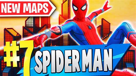 Top 8 Best Spider Man Creative Maps In Fortnite Fortnite Spiderman