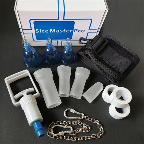Male Penis Vacuum Pump Chain Hanger Stretcher Penis Enlargement Size
