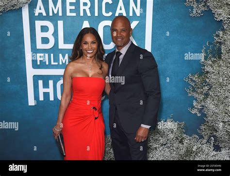 Los Angeles Usa 17th Feb 2025 Salli Richardson Whitfield And Dondre
