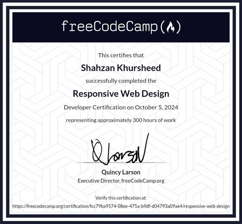 Shahzan Khursheed On Linkedin Responsivewebdesign Freecodecamp Webdevelopment Html Css