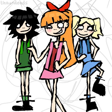 The Powerpuff Girls By Thaundeads On Deviantart
