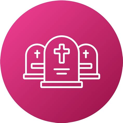 Premium Vector Vector Design Graveyard Icon Style
