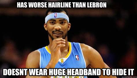 Has Worse Hairline Than Lebron Doesnt Wear Huge Headband To Hide It