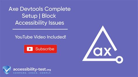 Axe Devtools Complete Setup Block Accessibility Issues