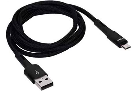 Кабель Tfn Microusb Envy 1 2m нейлон Bk Tfn C Env Mic1mbk выгодная