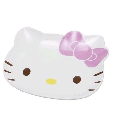Hello Kitty Dinner Plate And Hello Kitty Dinner Bowl Shopee Philippines