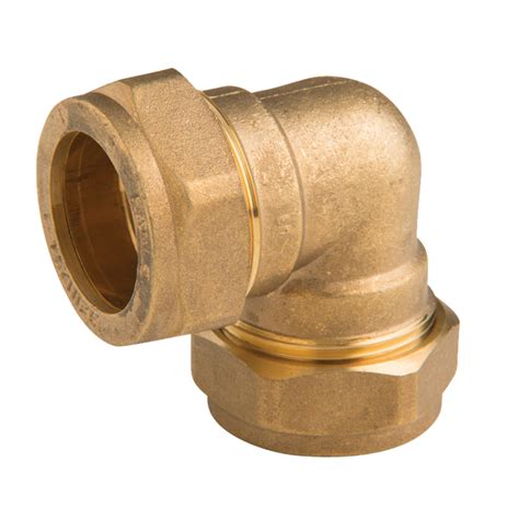 Brass Compression Non Dzr Brass Compression Elbow 90deg