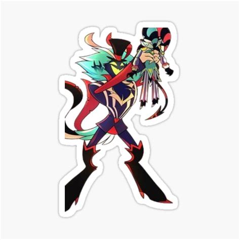 Helluva Boss Asmodeus Sticker For Sale By Ultra Burx Redbubble